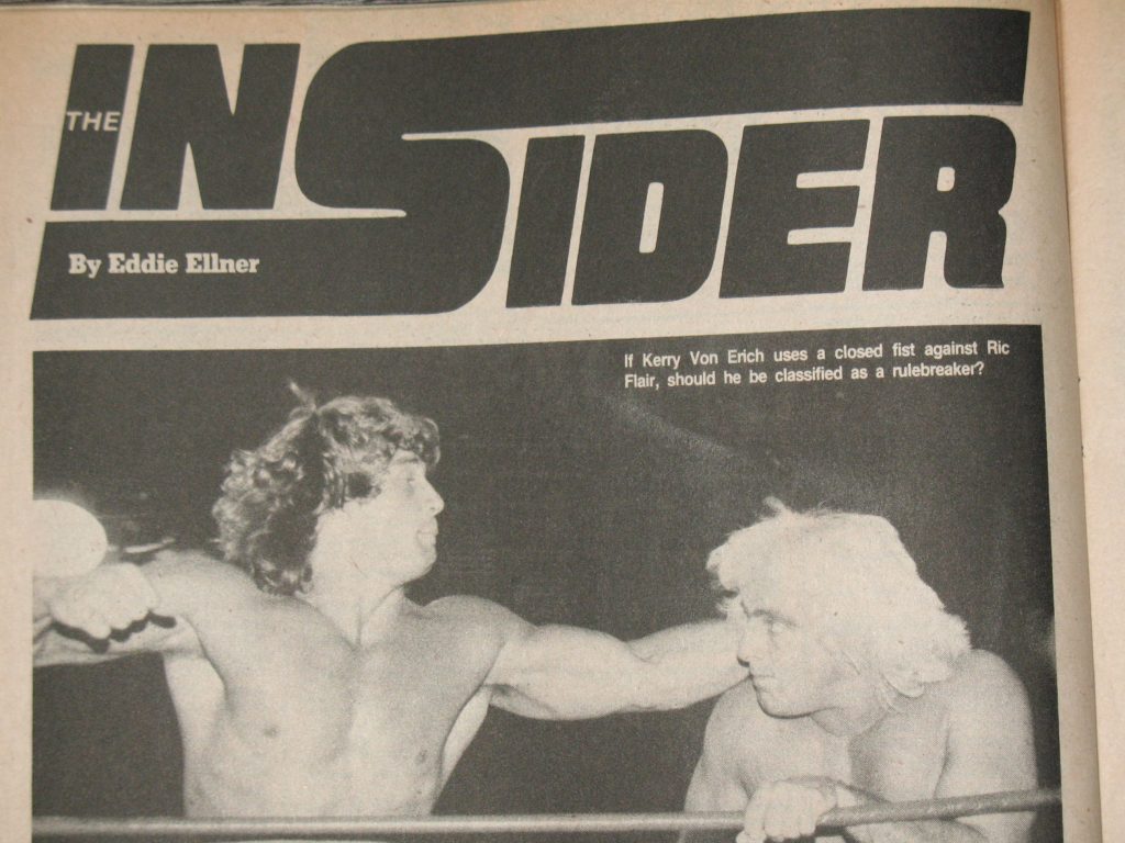 Flashback Friday: Inside Wrestling November 1985 - Scott's Blog of Doom!