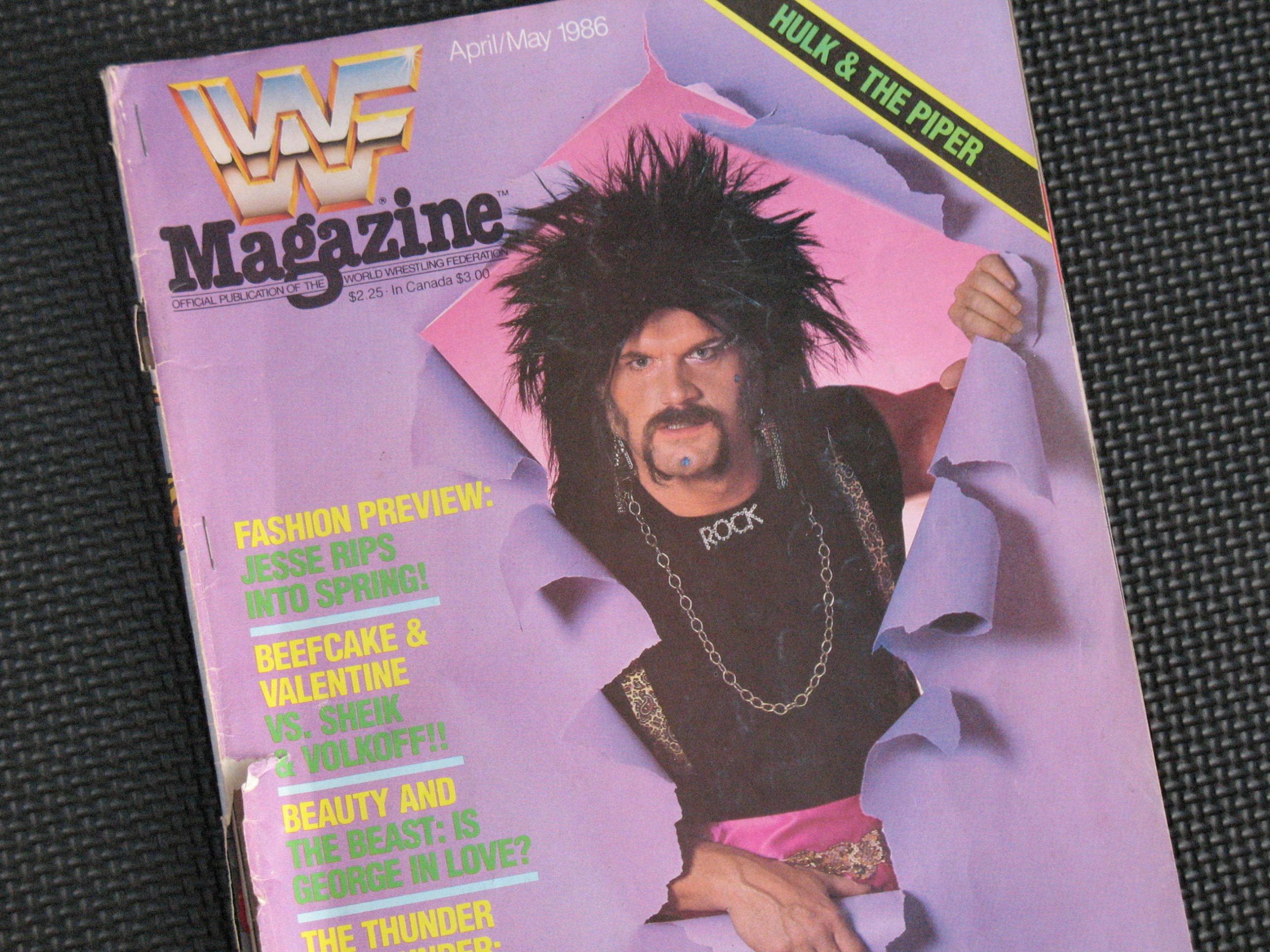 Flashback Friday: WWF Magazine April 1986 - Scott's Blog of Doom!