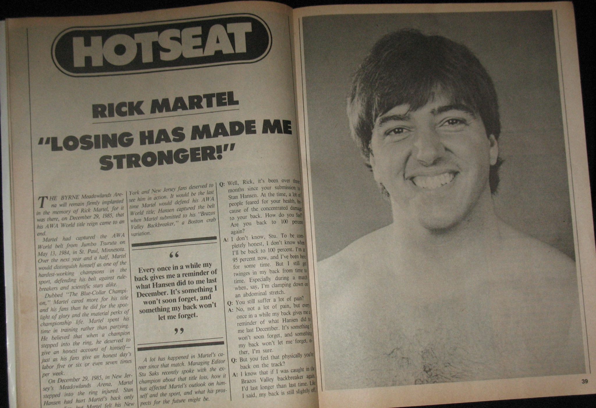 Flashback Friday: Inside Wrestling August 1986 - Scott's Blog of Doom!