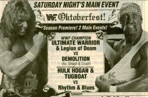 What the World Was Watching: WWF Saturday Night's Main Event XXVIII ...