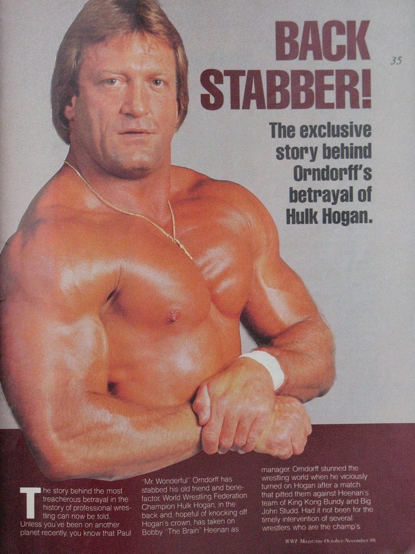 Flashback Friday: WWF Magazine October 1986 - Scott's Blog of Doom!