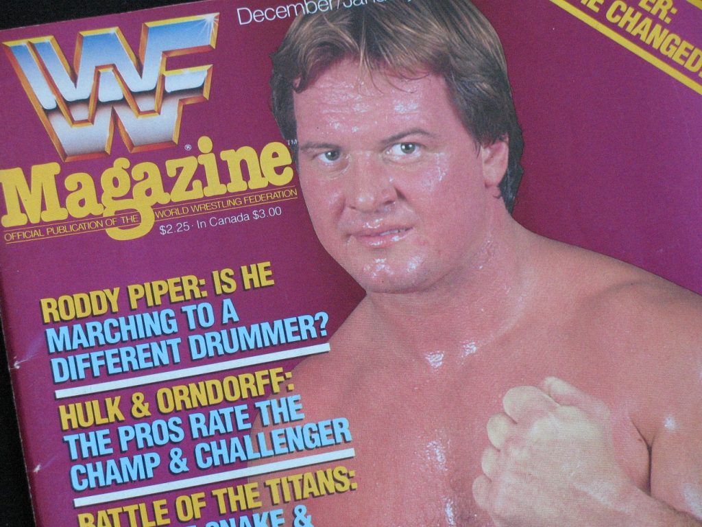 Flashback Friday: WWF Magazine December 1986 - Scott's Blog of Doom!