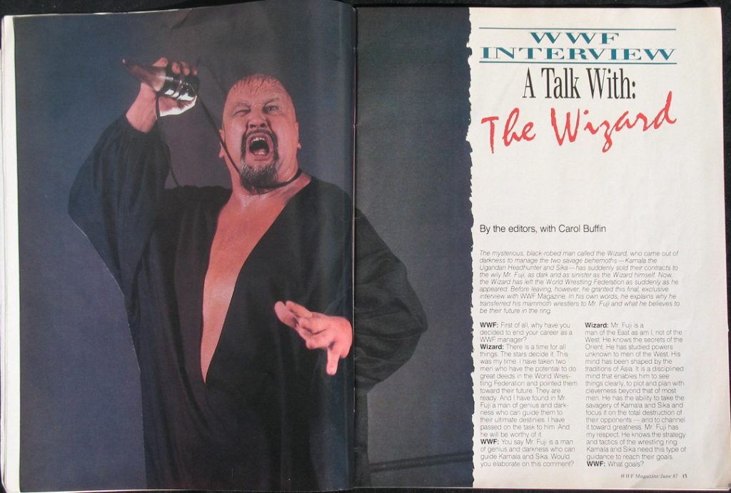 Flashback Friday: WWF Magazine June 1987 - Scott's Blog of Doom!