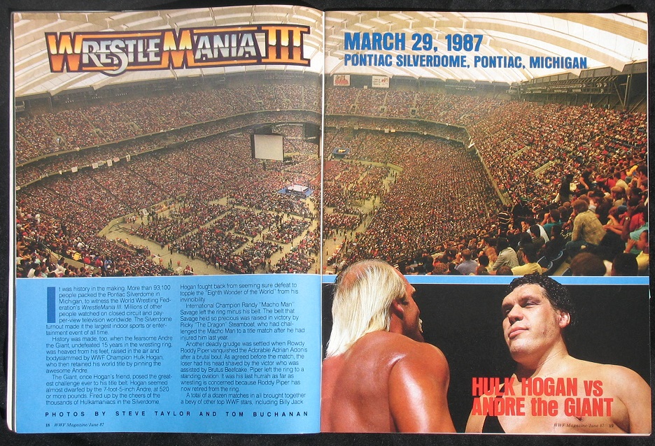Flashback Friday: WWF Magazine June 1987 - Scott's Blog of Doom!