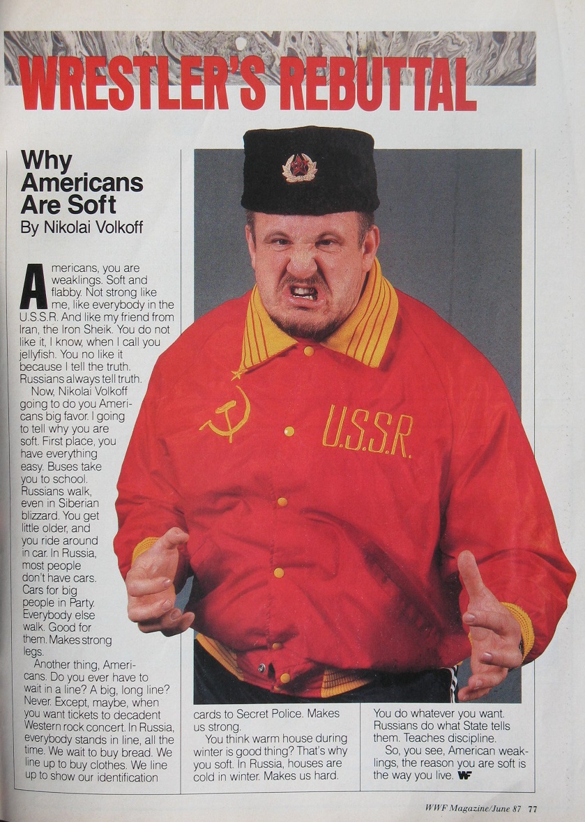 Flashback Friday: WWF Magazine June 1987 - Scott's Blog of Doom!