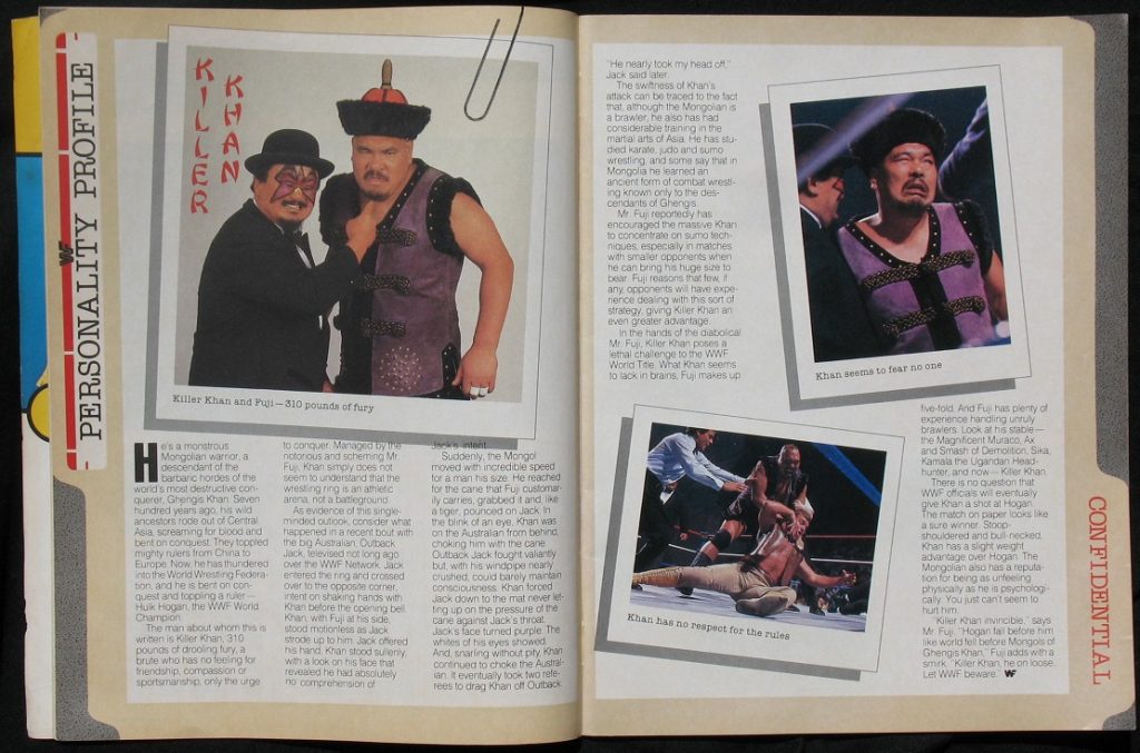 Flashback Friday: WWF Magazine August 1987 - Scott's Blog of Doom!