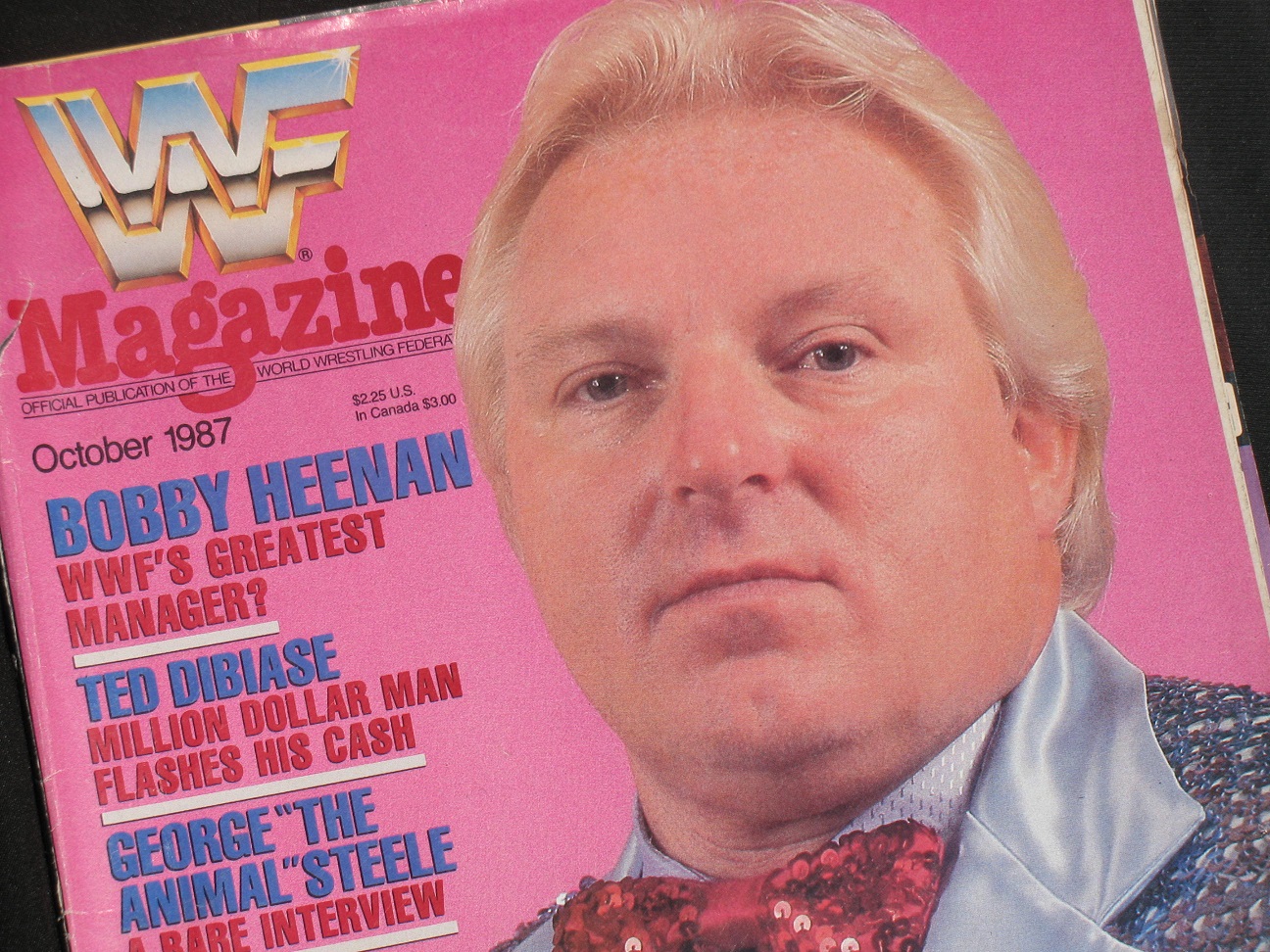 Flashback Friday: WWF Magazine October 1987 - Scott's Blog of Doom!