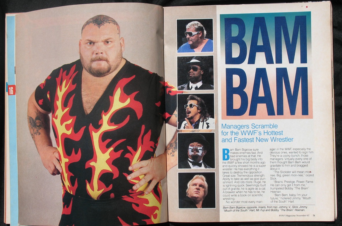 Flashback Friday: WWF Magazine November 1987 - Scott's Blog of Doom!