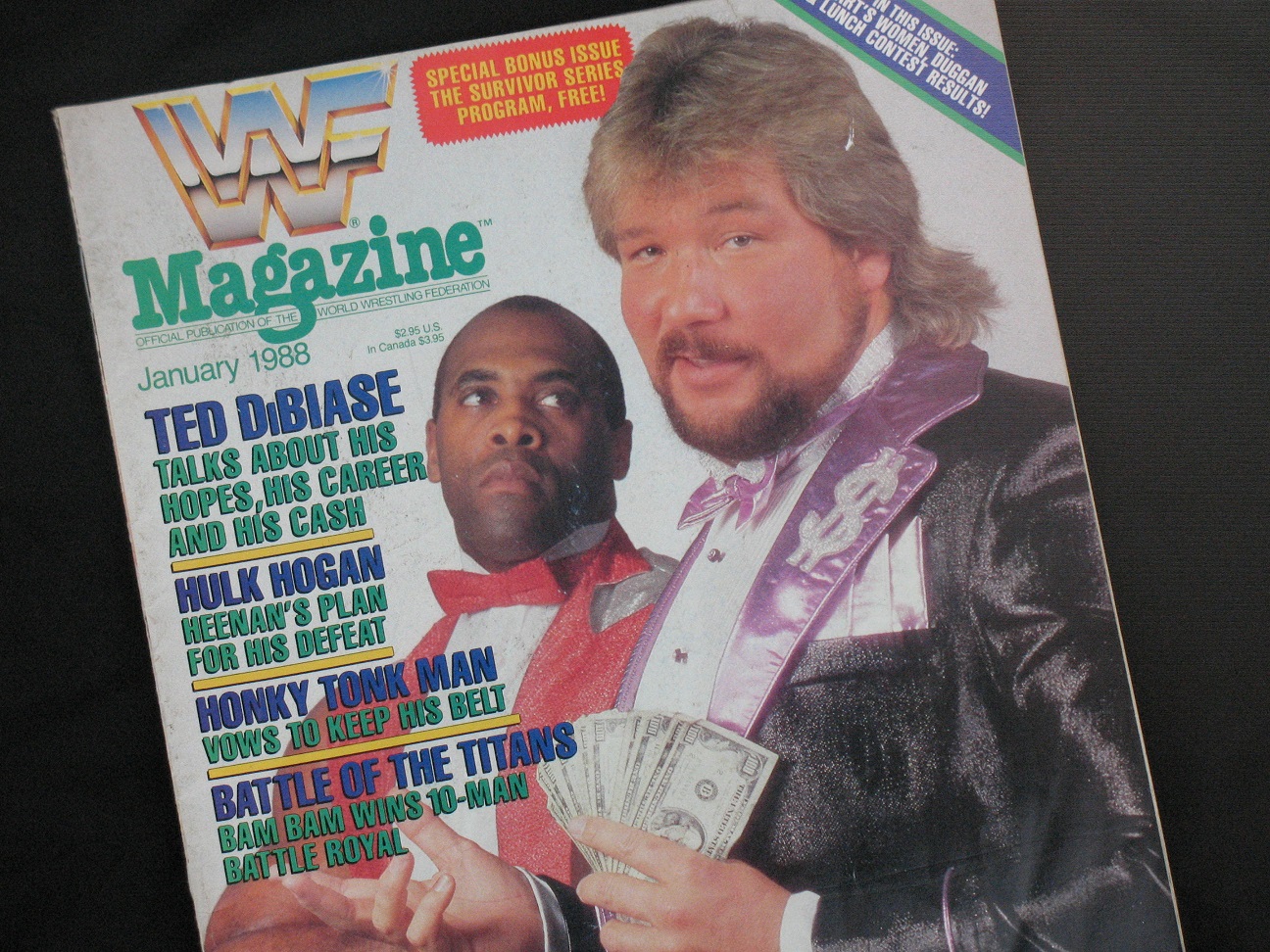 Flashback Friday: WWF Magazine January 1988 - Scott's Blog of Doom!