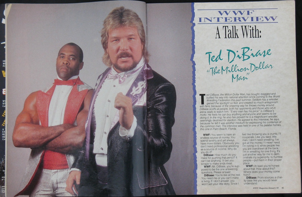 Flashback Friday: WWF Magazine January 1988 - Scott's Blog of Doom!