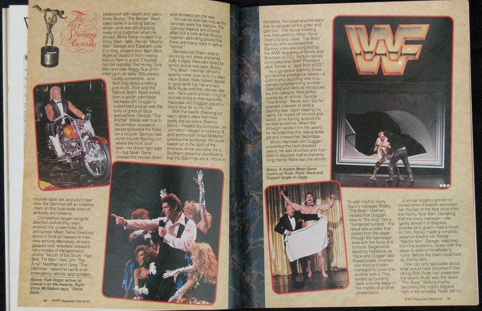 Flashback Friday: WWF Magazine March 1988 - Scott's Blog of Doom!