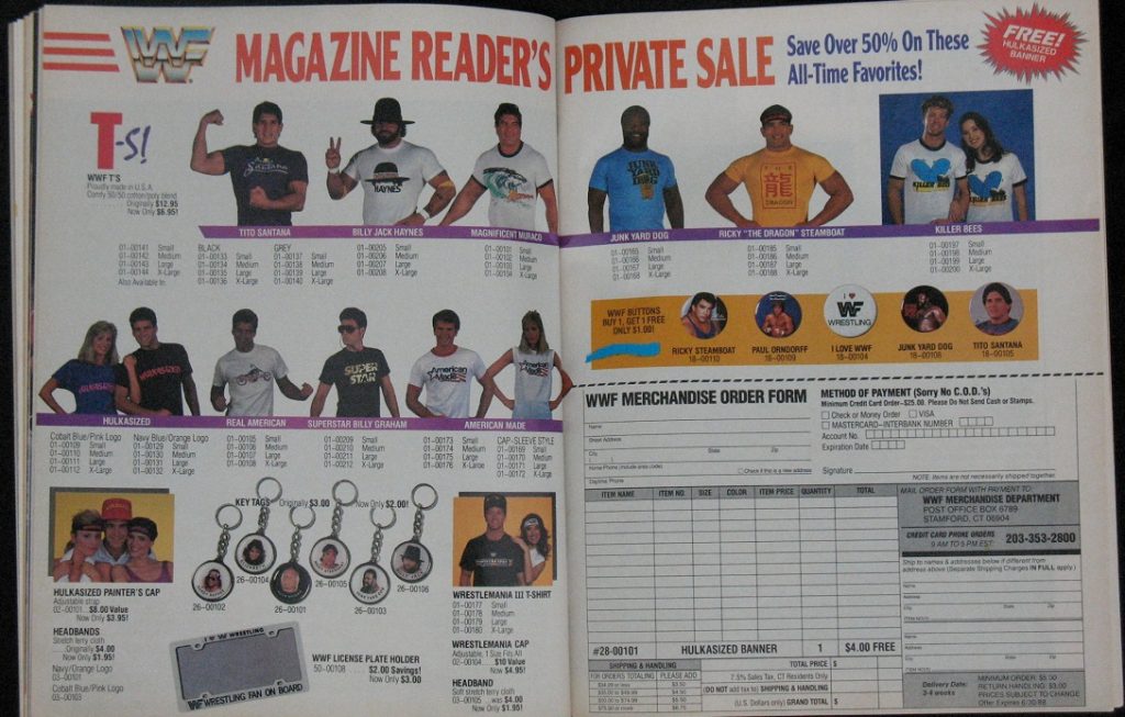 Flashback Friday: WWF Magazine March 1988 - Scott's Blog of Doom!