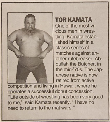 Flashback Friday: Inside Wrestling October 1988 - Scott's Blog of Doom!