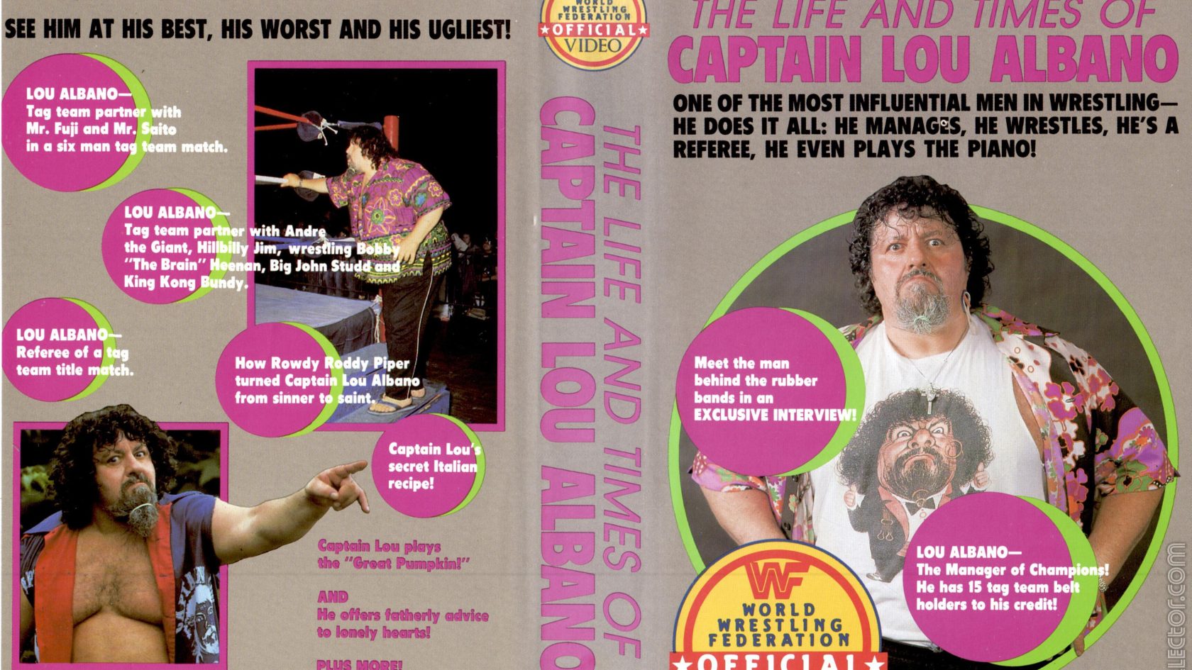 Review: The SmarK Rant for Coliseum Video presents The Life and Times of Captain Lou Albano