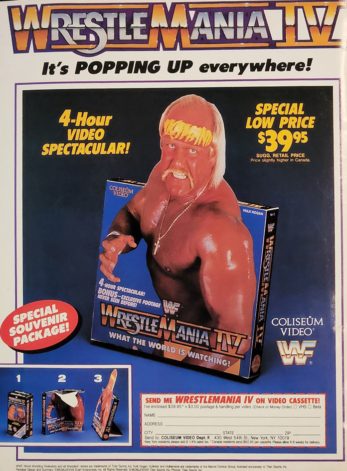 Flashback Friday: WWF Magazine July 1988 - Scott's Blog of Doom!