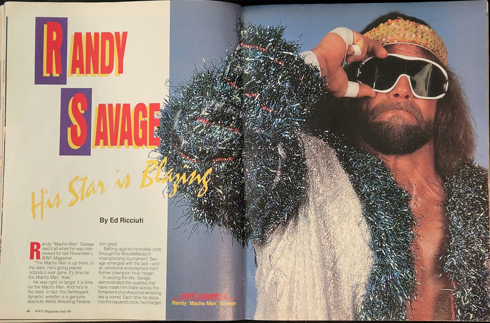 Flashback Friday: WWF Magazine July 1988 - Scott's Blog of Doom!