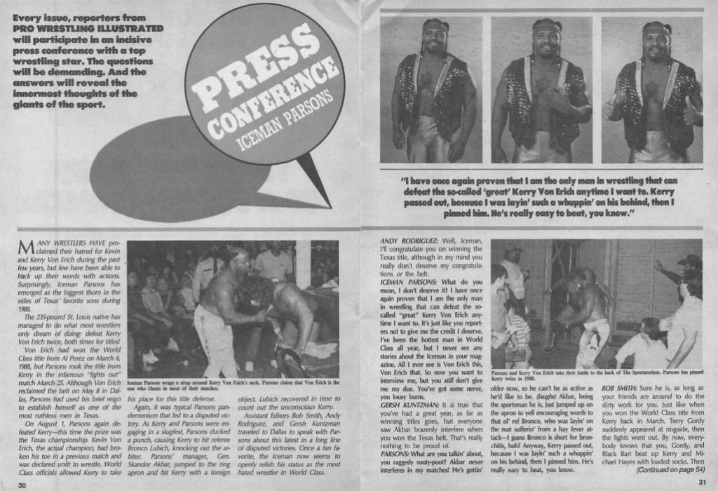Flashback Friday: PWI January 1989 - Scott's Blog of Doom!