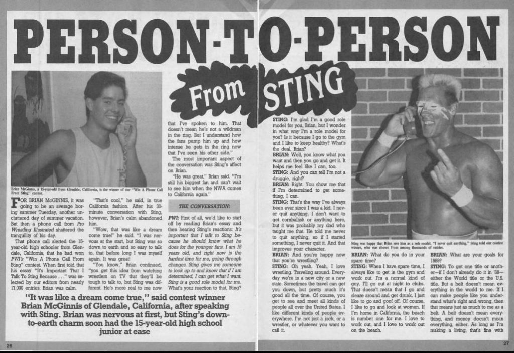 Flashback Friday: PWI January 1989 - Scott's Blog of Doom!