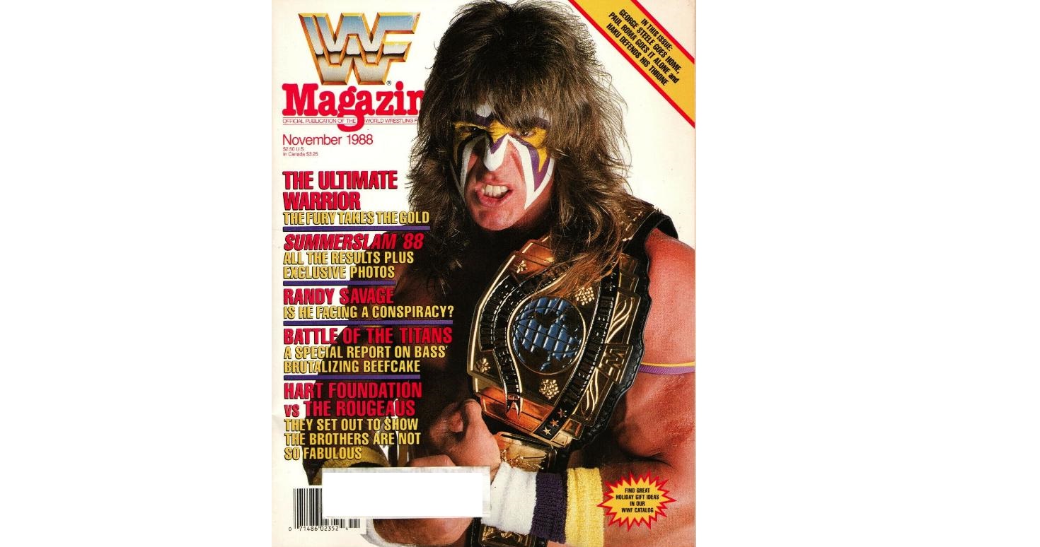 Flashback Friday: WWF Magazine November 1988 - Scott's Blog of Doom!