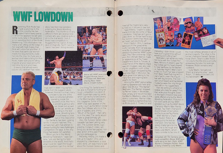 Flashback Friday: WWF Magazine, March 1989 - Scott's Blog of Doom!