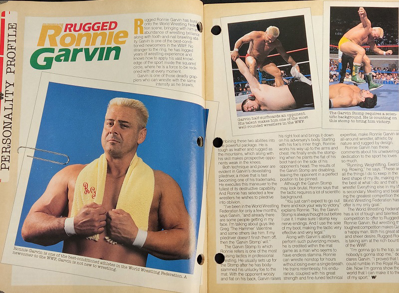 Flashback Friday: WWF Magazine, April 1989 - Scott's Blog of Doom!