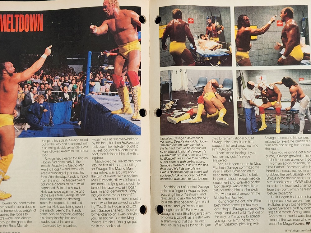 Flashback Friday: WWF Magazine, April 1989 - Scott's Blog of Doom!