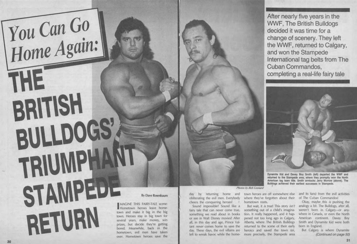 Flashback Friday: The Wrestler, April 1989 - Scott's Blog of Doom!
