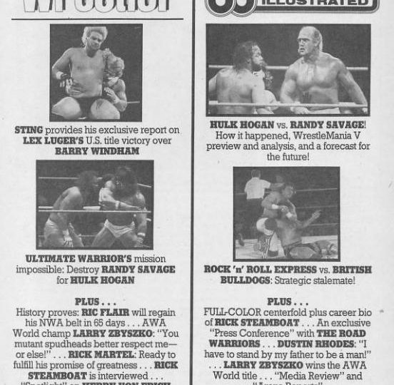 Flashback Friday: Inside Wrestling, June 1989 - Scott's Blog of Doom!