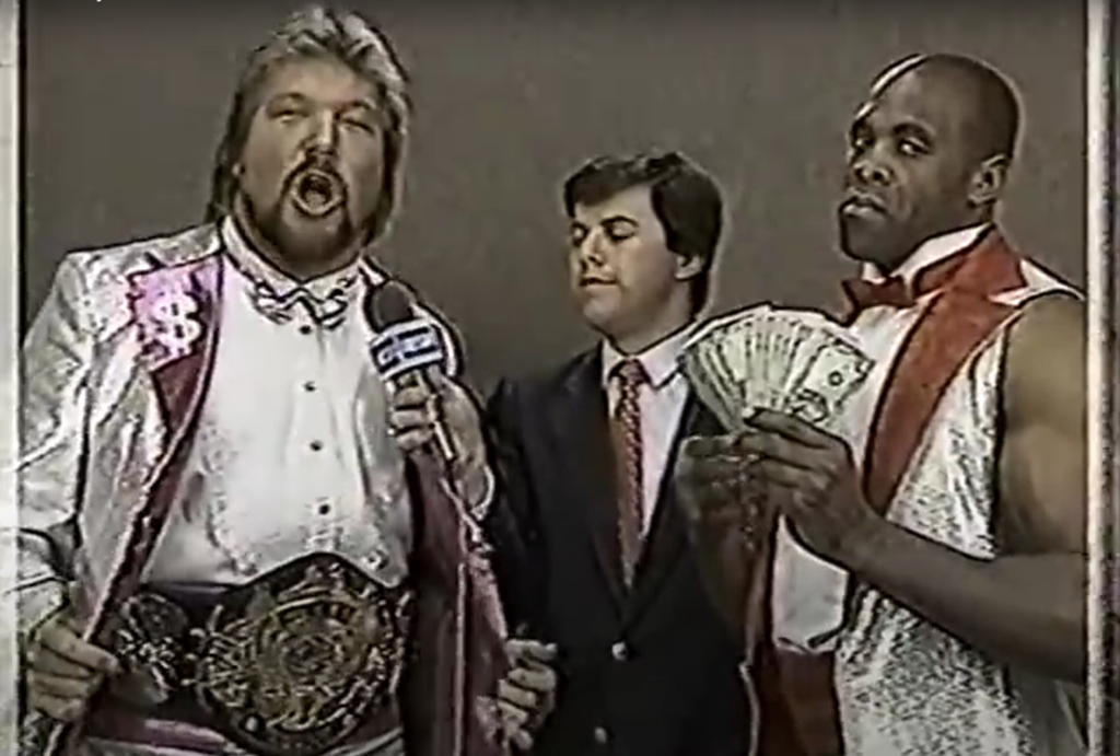 Hulk Hogan & Bam Bam Bigelow vs. WWF Champion Ted DiBiase & Andre the ...