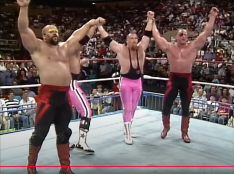 The Legion of Doom vs. The Hart Foundation (WWF WrestleFest '91- All ...