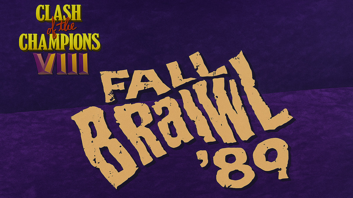 Review: The SmarK Rant for Clash of the Champions VIII: Fall Brawl '89 ...