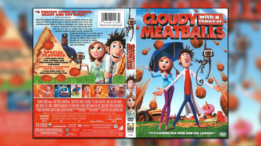 Review: The SmarK DVD Rant for Cloudy With A Chance Of Meatballs
