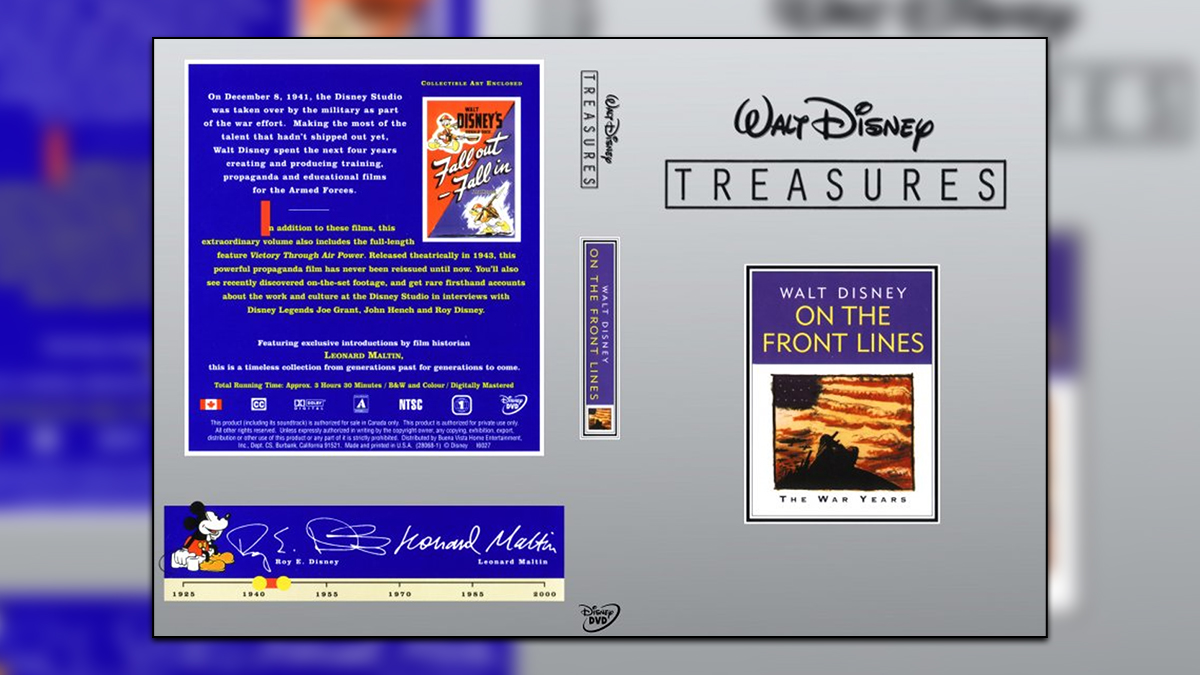 Review: The SmarK DVD Rant for Disney Treasures: On The Front Lines