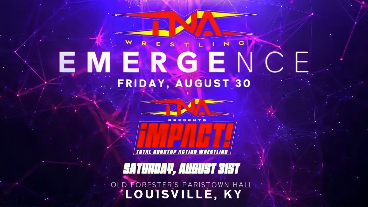 TNA World Championship Match Confirmed For Emergence & 2 Title Matches ...