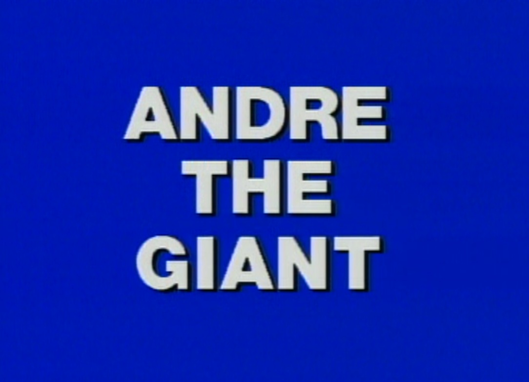 Mike Reviews WWE: Andre the Giant - Scott's Blog of Doom!