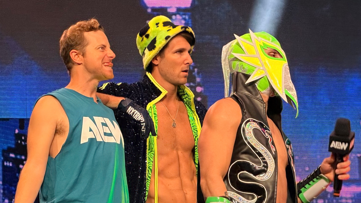 Former Try Guys Star Ned Fulmer Makes AEW Debut At Collision Tapings ...