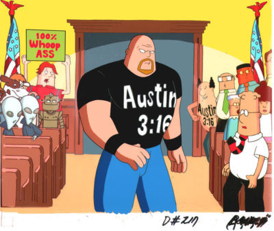 United Paramount WWE Network: Steve Austin on Dilbert - Scott's Blog of ...