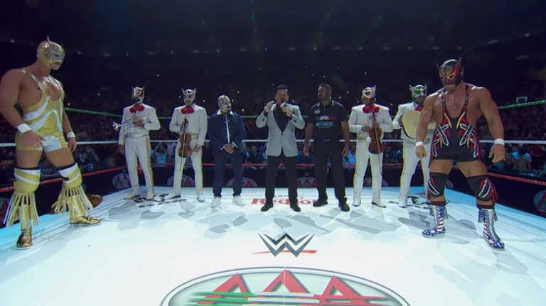 WWE Celebrates Success of Mask vs Mask Epic Between El Grande ...